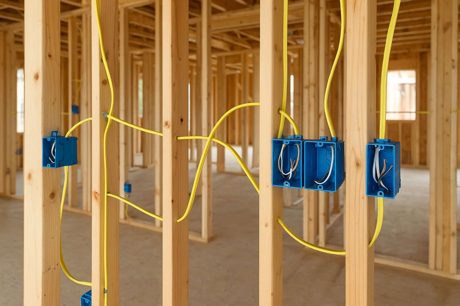 Electrical in New Construction Homes in Oklahoma | Turner & Son Homes Blog